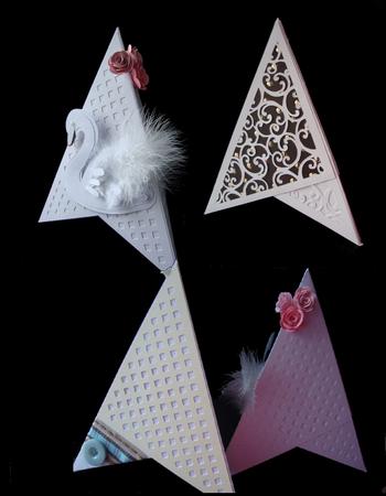 Pyramid Shaped Card Template With 3 Layer Variations - CUP706496_1929 ...