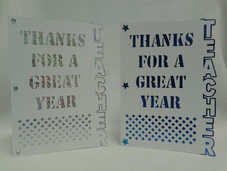 Teacher Thanks For A Great Year Card Template - CUP706502_1929 ...