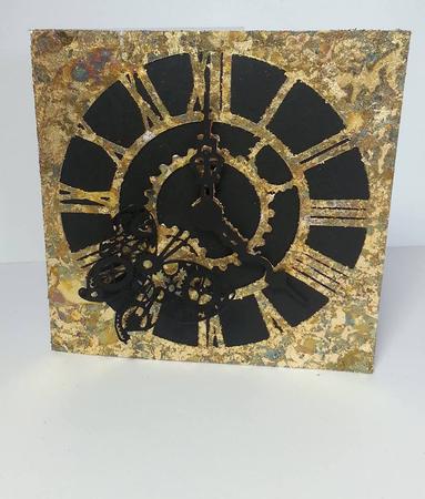Steampunk Clock Card Template - CUP708829_1929 | Craftsuprint