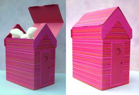 Beach Hut Storage Box - Roof Opens - CUP709068_1929 | Craftsuprint
