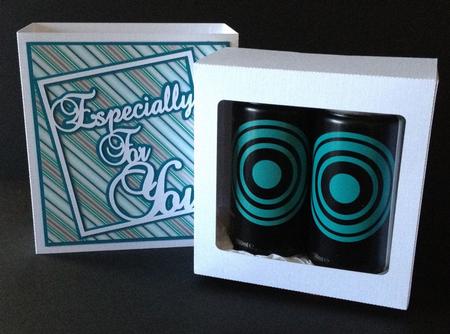 Christmas Birthday Gift Box With Slide Over Cover Box Dimensions 150mm ...