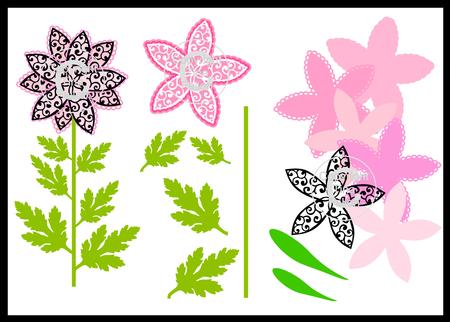 Filigree Daisy Flower Multi Layered Topper Mix N Match - CUP709657_1929 ...