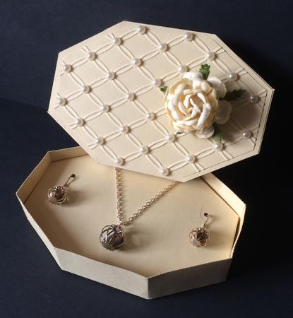 Large Jewellery Box With Insert For Ear-rings And Necklace multi ...