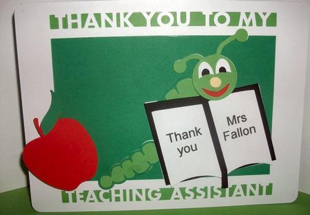 Teaching Assistant Thank You Layered Card Template - CUP710478_1929 ...