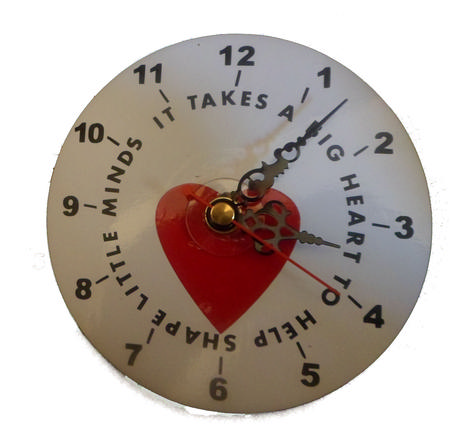 Teacher Takes A Big Heart - Clock Face For Cds / 45s / Lp - CUP710603 ...