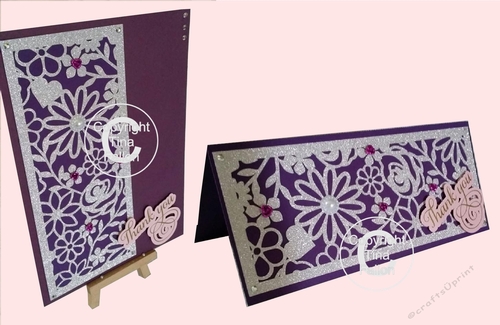 Pretty Filigree floral panels for cards - CUP715633_1929 | Craftsuprint