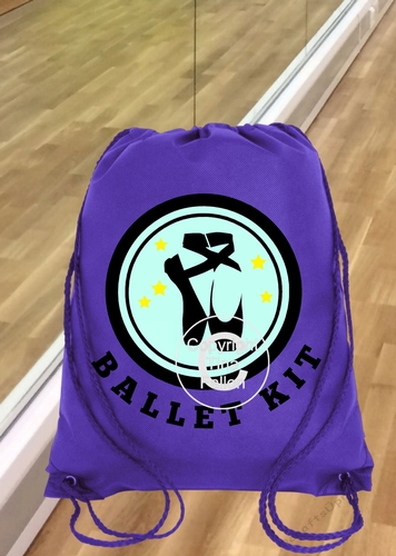 Ballet /Dance kit bag for use with HTV (Vinyl) Design 1 - CUP808831 ...