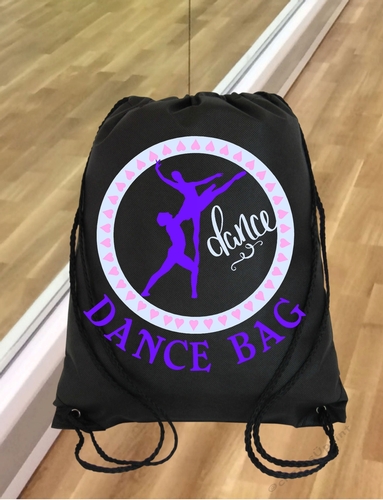 Ballet /Dance kit bag for use with HTV (Vinyl) Design 3 - CUP808835 ...