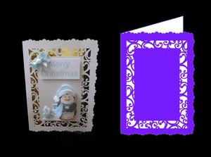 Filigree Design Set - Portrait Card Template - Photo by Maureen ...