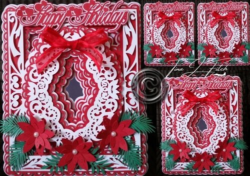Happy Holidays Card All formats - CUP1081848_596 | Craftsuprint