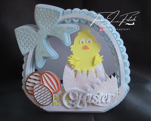 Easter Basket Card TF0080, All formats - CUP1094820_596 | Craftsuprint
