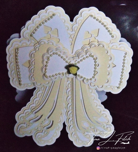 Birthday Bow Card All Formats - CUP1108654_596 | Craftsuprint