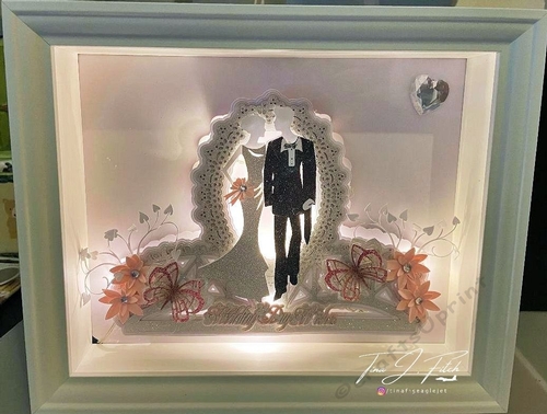 Wedding Luminaire Card , All formats - CUP1131551_596 | Craftsuprint