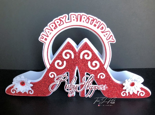 Happy Birthday Ruby Slippers Card TF0702, All Formats - CUP1376143_596 ...