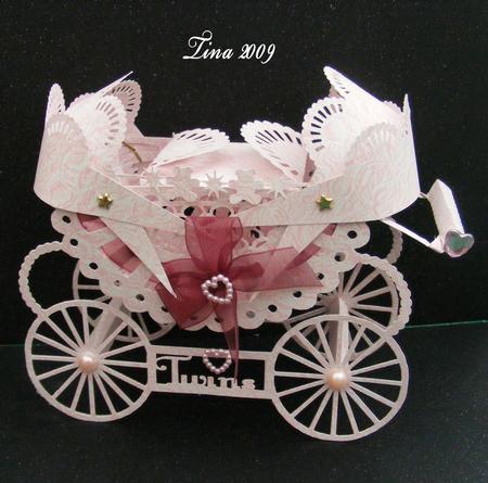 3D Twin Pram & Box - CUP700636_596 | Craftsuprint