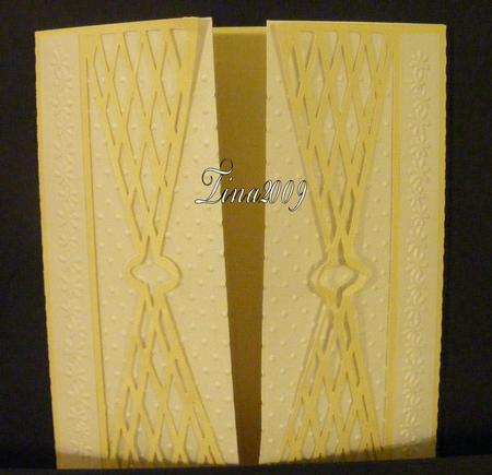 Fancy Gate Fold Card - CUP700644_596 | Craftsuprint
