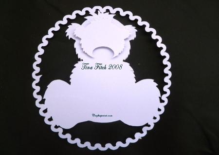 Layered Teddy Topper Frame - CUP701770_596 | Craftsuprint