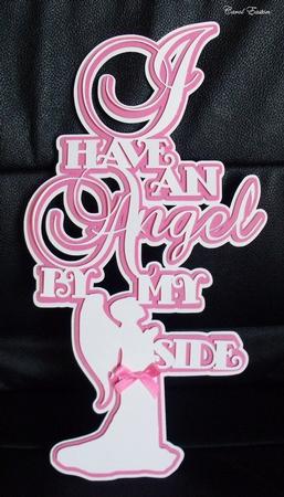 Angel Word Art - CUP708891_596 | Craftsuprint