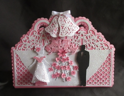 Wedding Bride & Groom Card, All formats - CUP733772_596 | Craftsuprint