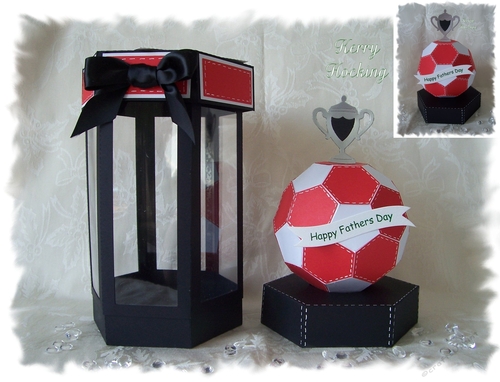 3D Football & Box, All formats - CUP870758_596 | Craftsuprint