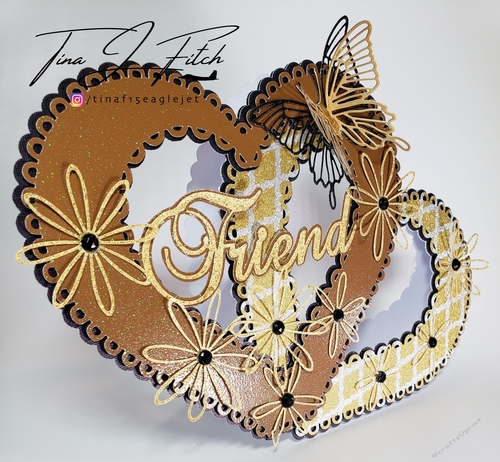Heart Friend Card TF0233, All formats - CUP939509_596 | Craftsuprint