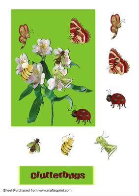 Clutterbugs - CUP176990_33 | Craftsuprint