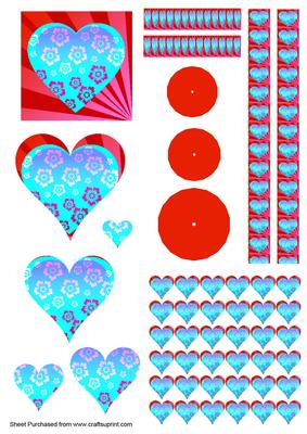 Heart Pyramid - CUP209488_33 | Craftsuprint