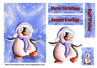 Happy Feet A5 Card - CUP338539_33 | Craftsuprint