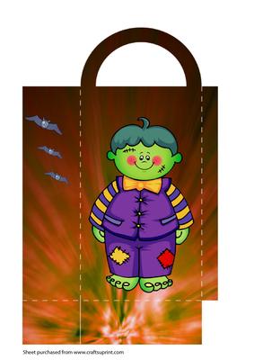 Ghoul Gift Bag - CUP366868_33 | Craftsuprint