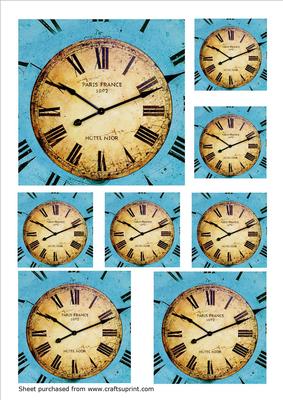 Clock Toppers - CUP382946_33 | Craftsuprint