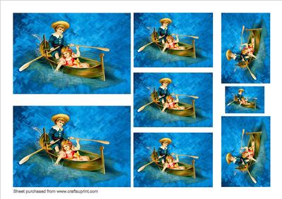 Rowing Boat Toppers - CUP393361_33 | Craftsuprint