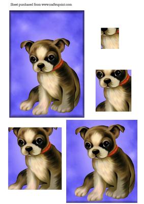 Puppy Dog Pyramid - CUP406204_33 | Craftsuprint