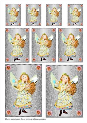 Golden Fairy Toppers - CUP411228_33 | Craftsuprint