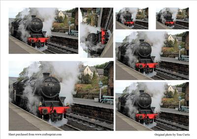 Steam Locomotive Toppers - CUP513130_33 | Craftsuprint