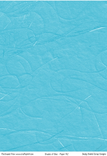 Shades of Blue A4 paper #12 - CUP1042301_95318 | Craftsuprint