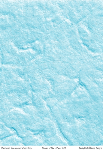 Shades of Blue A4 paper #20 - CUP1042311_95318 | Craftsuprint