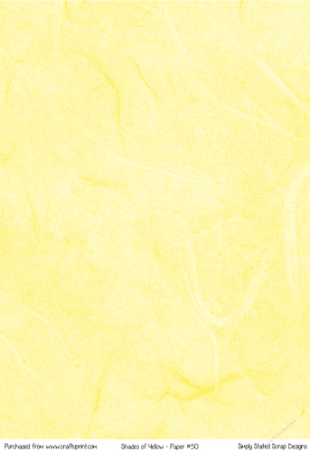 Shades of Yellow - A4 Paper #50 - CUP1150741_95318 | Craftsuprint