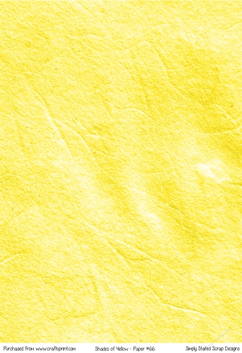 Shades of Yellow - A4 Paper #66 - CUP1150757_95318 | Craftsuprint