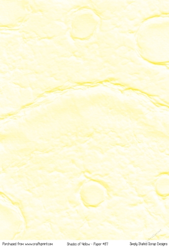 Shades of Yellow - A4 Paper #87 - CUP1150778_95318 | Craftsuprint