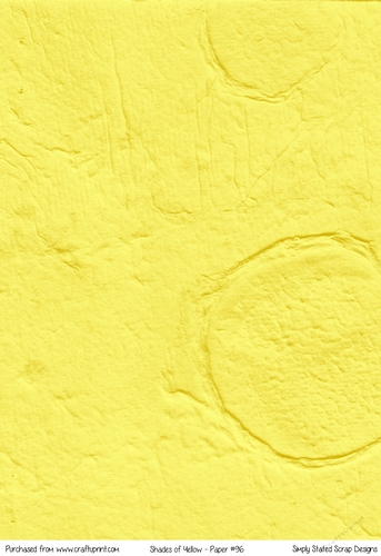Shades of Yellow - A4 Paper #96 - CUP1150789_95318 | Craftsuprint