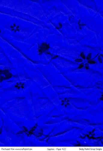 Sapphire A4 Paper #22 - CUP1154403_95318 | Craftsuprint