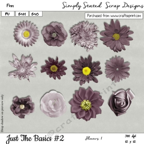 JTB2 - Finn - Flowers - Pack 1 - CUP1277778_95318 | Craftsuprint