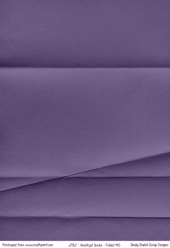 JTB2 - Amethyst Smoke - Folded A4 Paper #10 - CUP1279951_95318 ...