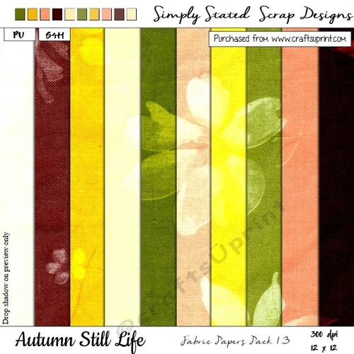 Autumn Still Life - Paper Pack #13 - CUP1301722_95318 | Craftsuprint