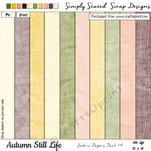 Autumn Still Life - Paper Pack #15 - CUP1301724_95318 | Craftsuprint