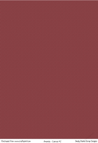 Amanda - Canvas Paper #2 - A4 - CUP933737_95318 | Craftsuprint