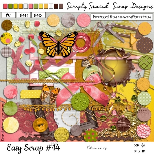 Easy Scrap #14 - Elements - CUP949845_95318 | Craftsuprint
