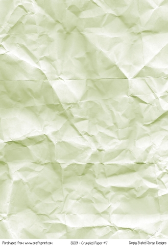 SS09 - A4 Crumpled Paper #7 - CUP955241_95318 | Craftsuprint
