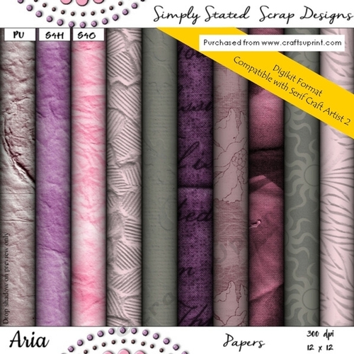 Aria - DIGIKIT Paper Pack - 12 x 12 - CUP981621_95318 | Craftsuprint