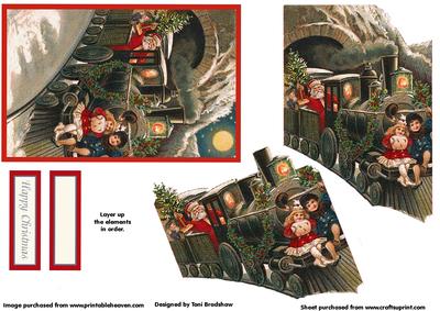 The Santa Express - CUP250864_1269 | Craftsuprint